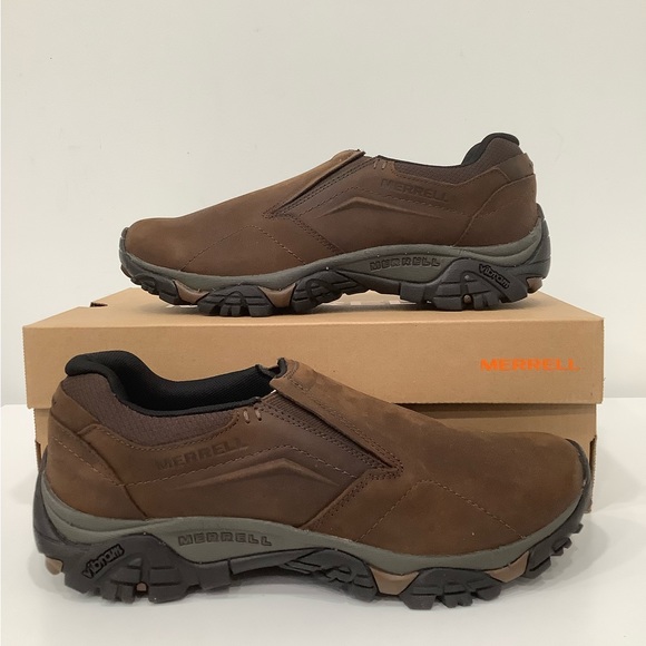 Merrell | Shoes | Merrell Moab Adventure Moc Slip On Hiking Shoe Dark ...